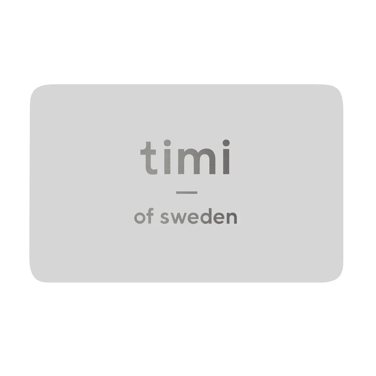 Jewellery Gift Card | Fast delivery straight to your inbox – Timi of Sweden